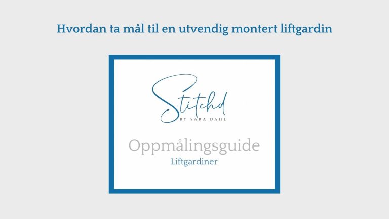 Sara Dahl - Oppmålingsguide